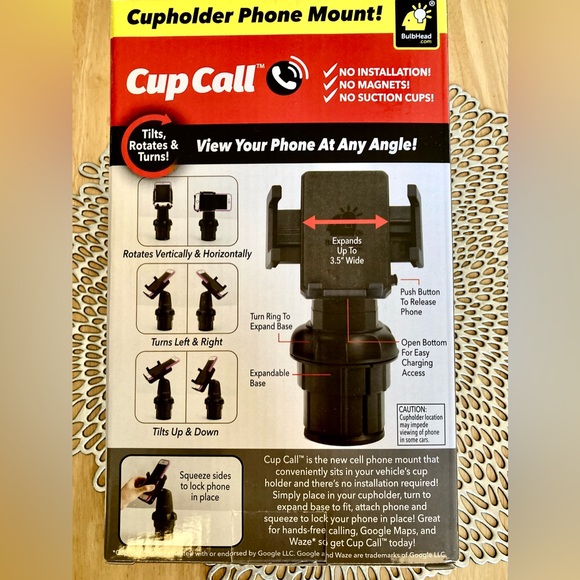 Cup Call | Cell Phones & Accessories | Cup Call Cupholder Phone Mount ...